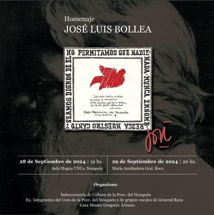 Homenaje a José Luis Bollea – Secretaría de Extensión Universitaria